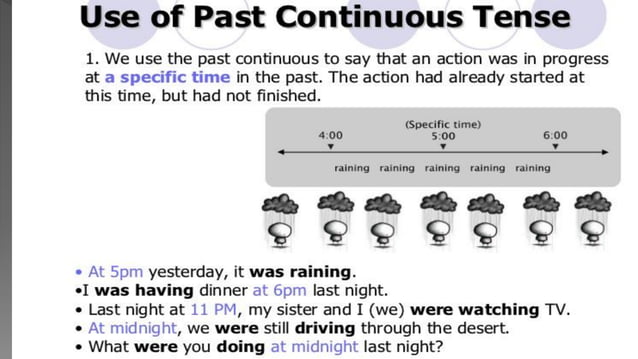 Simple Past Continous Tense | PPT