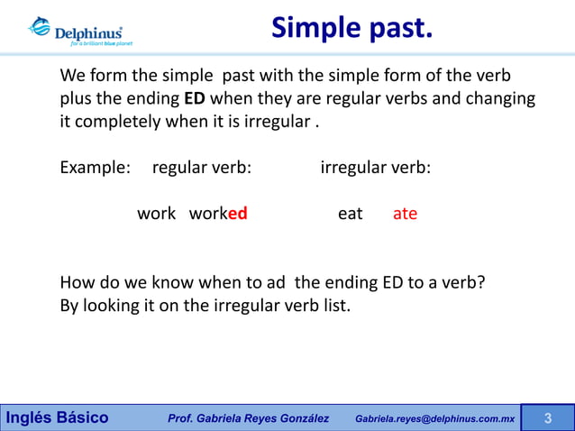 Simple past ed | PPTX