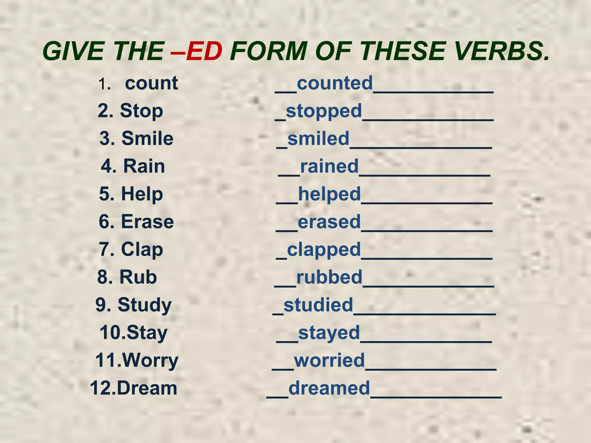 SIMPLE PAST OF REGULAR AND IRREGULAR VERBS TAREA.pptx