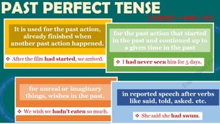 Past Perfect Tense | PDF