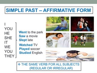 Talking about past events | PPTX