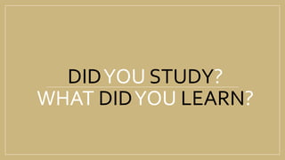 Simple Past Questions | PPTX
