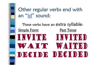 Simple past regular and irregular | PDF