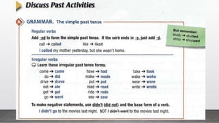 SIMPLE PAST REGULAR AND IRREGULAR VERBS.pptx
