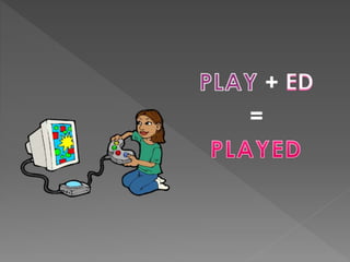 Simple past regular verbs | PPTX