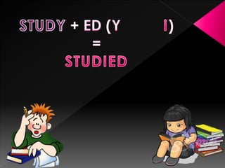 Simple past regular verbs | PPTX