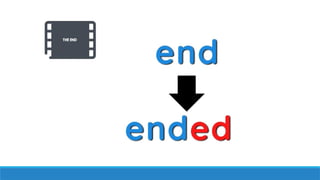Comprehensive Guide to Simple Past Tense with Regular Verbs | PPTX