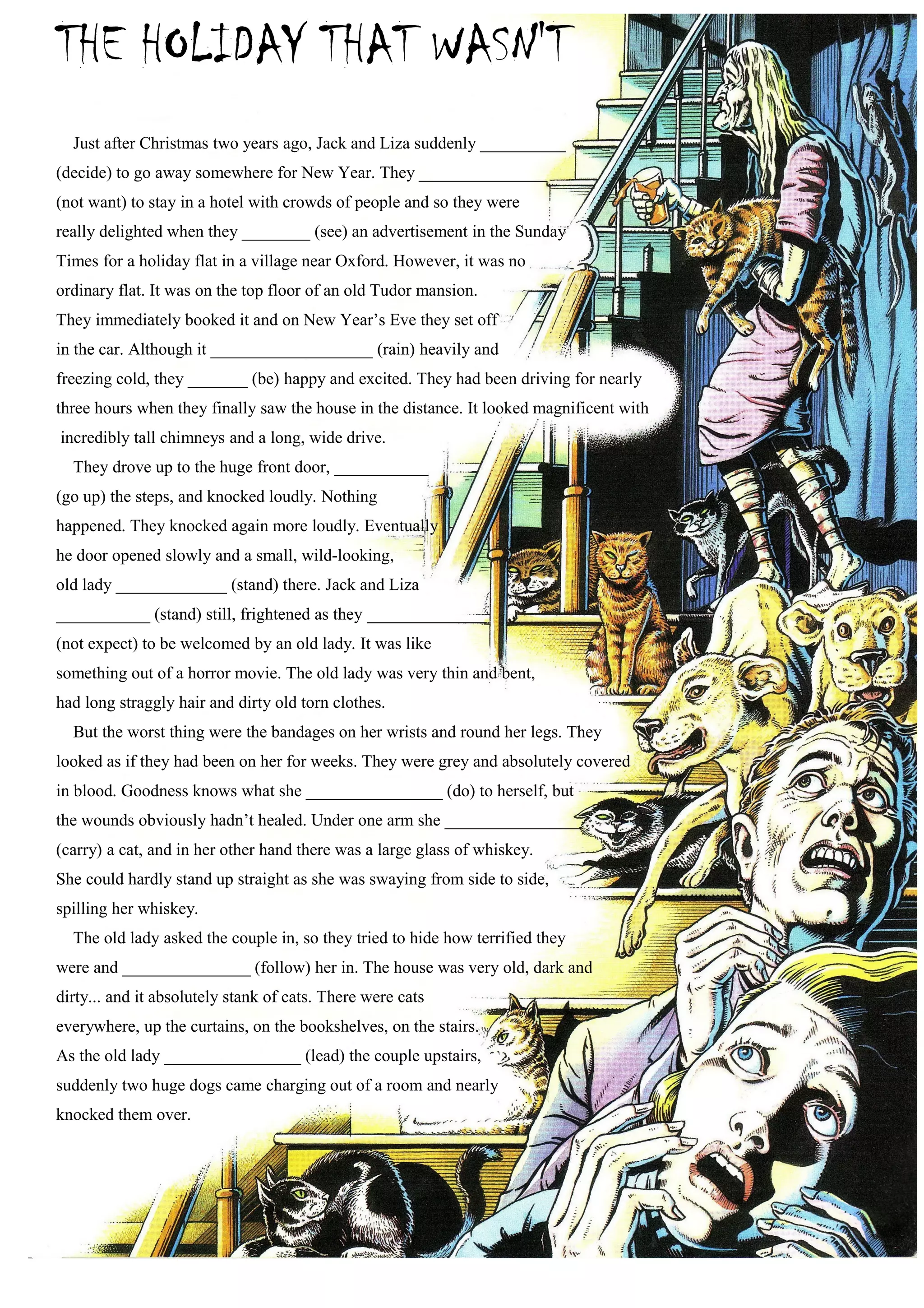Simple past story | PDF