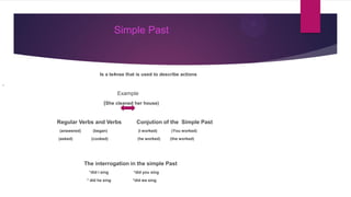 Simple past | PPT