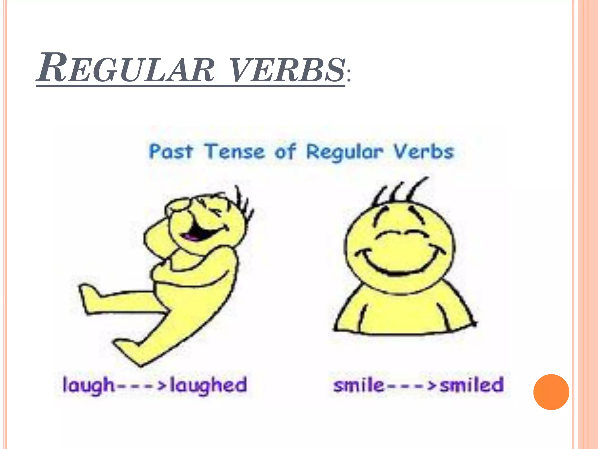 Simple past tense: regular and irregular verbs | PDF