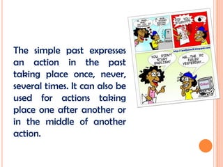 Simple past tense | PPTX
