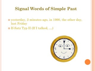 Simple past tense | PPTX
