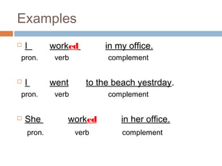 Simple past tense | PPT