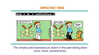 Simple past tense | PPTX