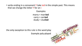 Simple Past Tense | PPT