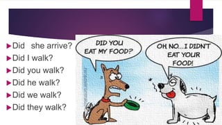 Simple past tense | PPTX