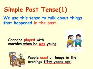 Simple past tense | PPT