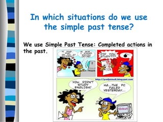 Simple past tense | PPT