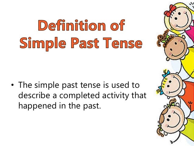 Simple past tense