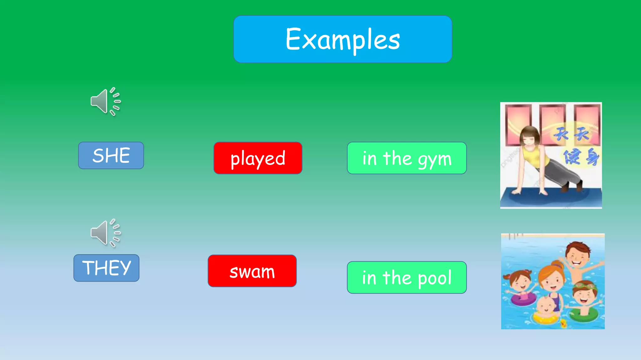 Simple past tense Affirmative and Negative Form | PPT