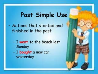 Simple past tense | PPTX