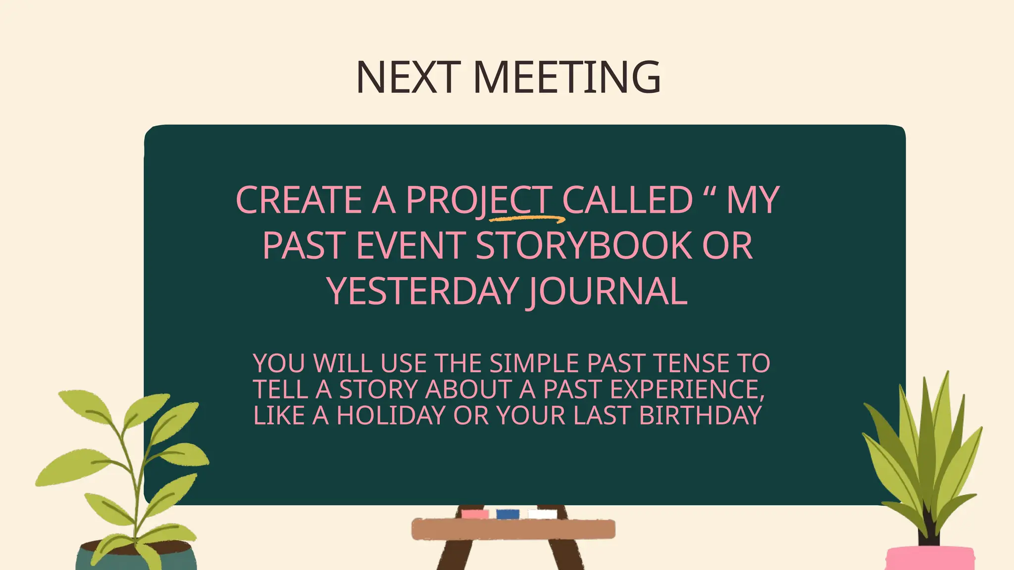 SIMPLE_PAST_TENSE[1].is used to tella ctivity in the past | PPTX