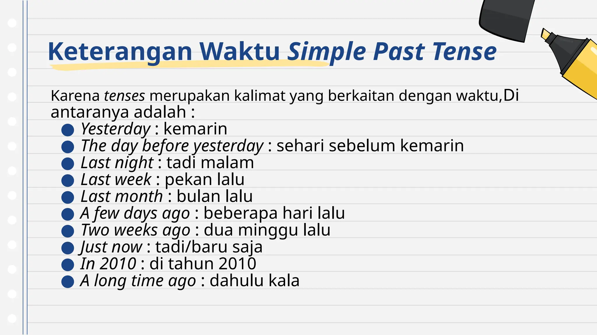 This materi about Simple Past Tense.pptx