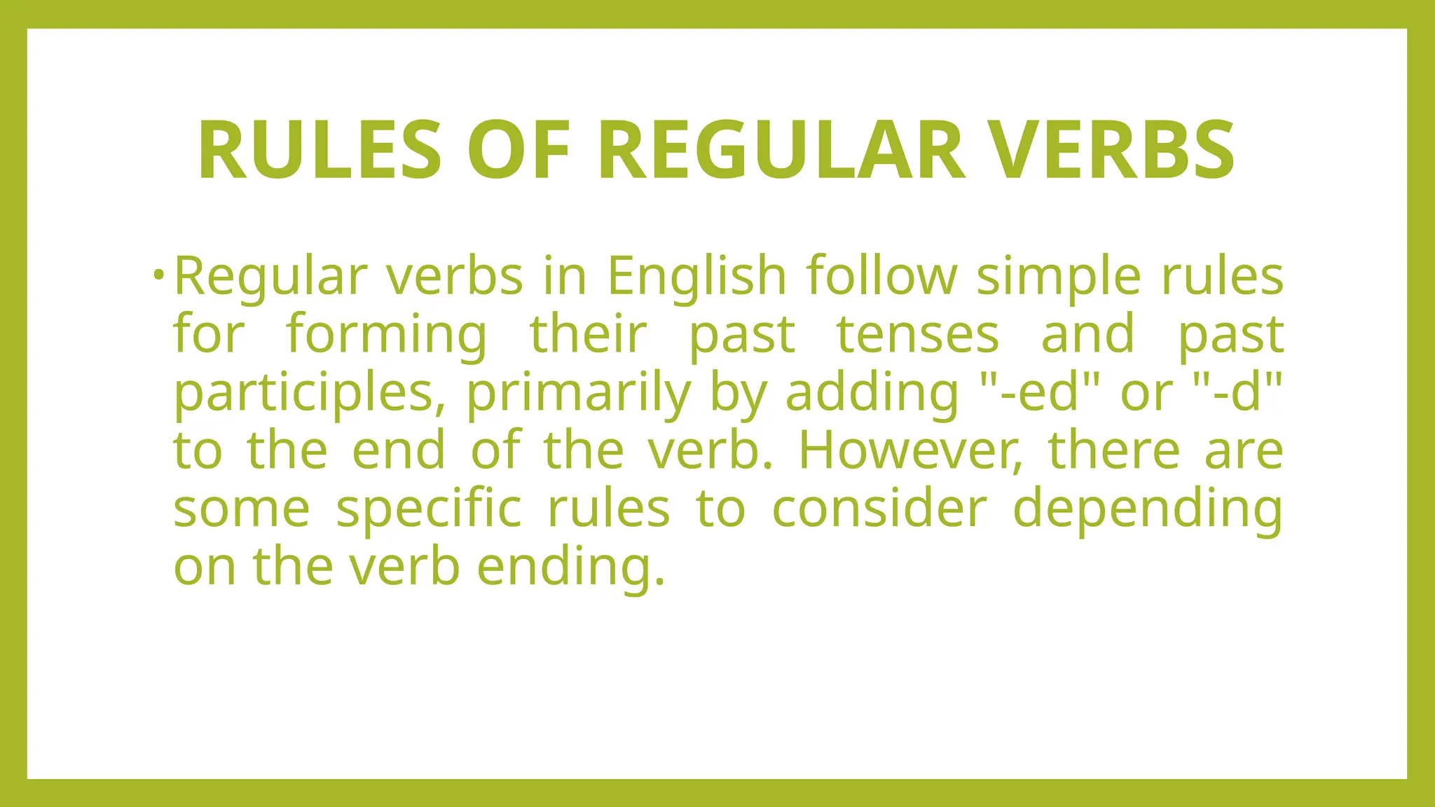 SIMPLE PAST TENSE AND RULES OF THE.pptx