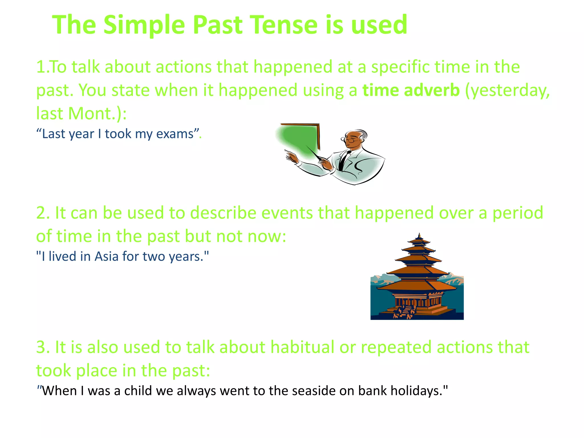 Simple past tense lesson plan | PDF