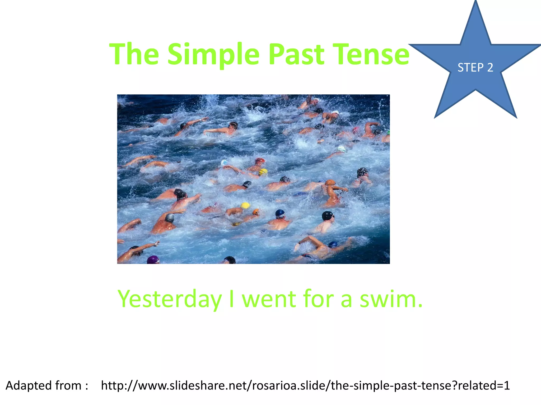 Simple past tense lesson plan | PDF