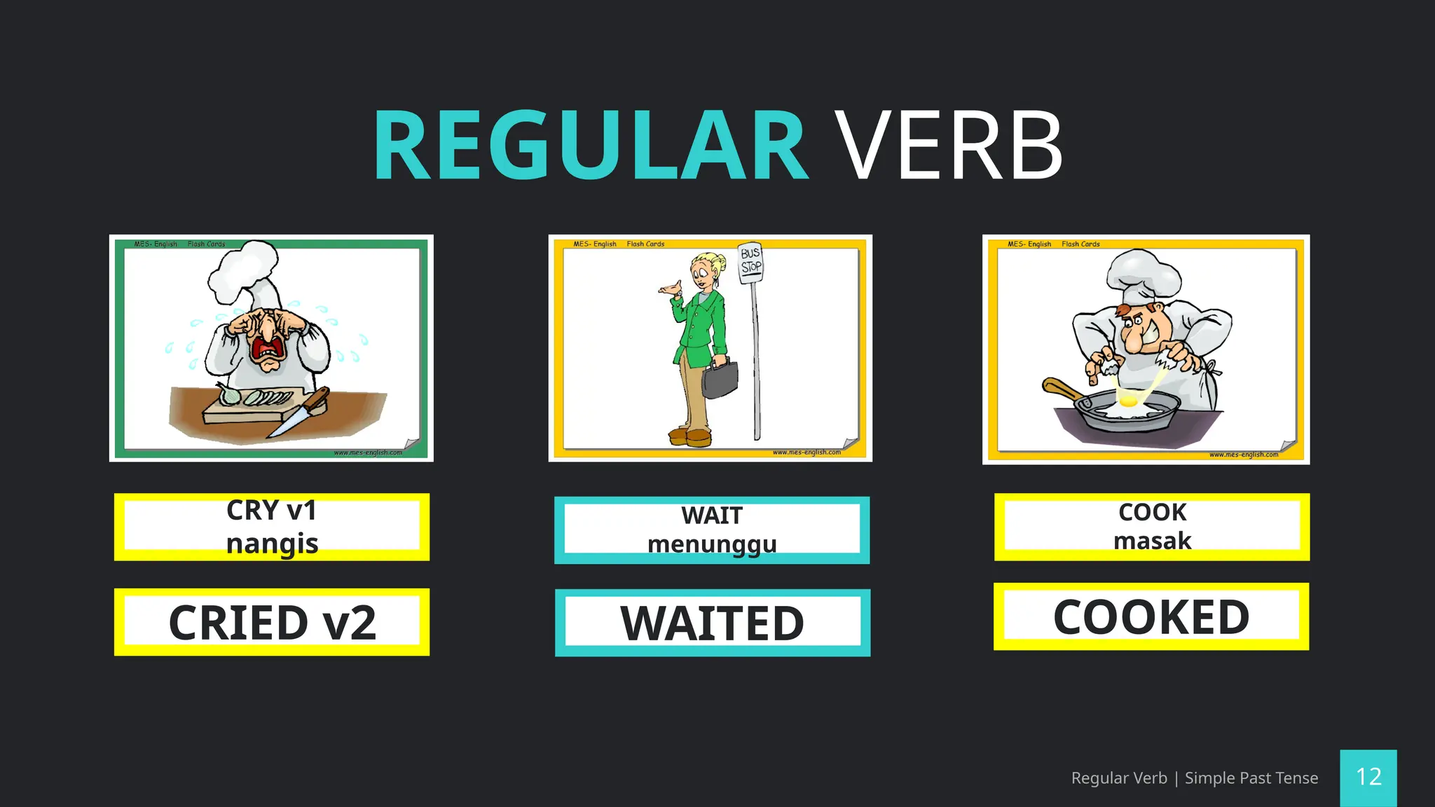 Simple Past Tense, Reading Exercises, Grammar and Vocabulary.pptx