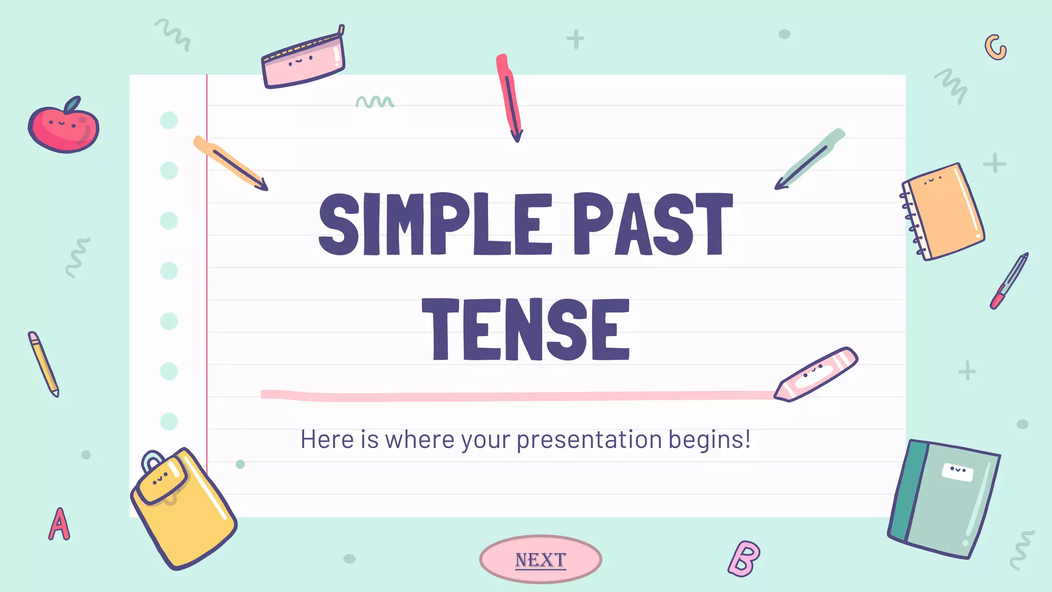 Simple past tense wix | PPSX