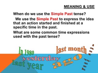 Simple past unit 1 | PPTX