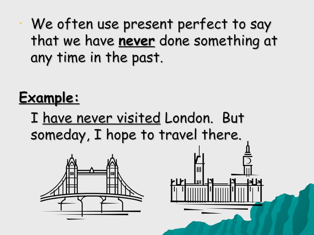 Simple past vs. present perfect tense | PPT