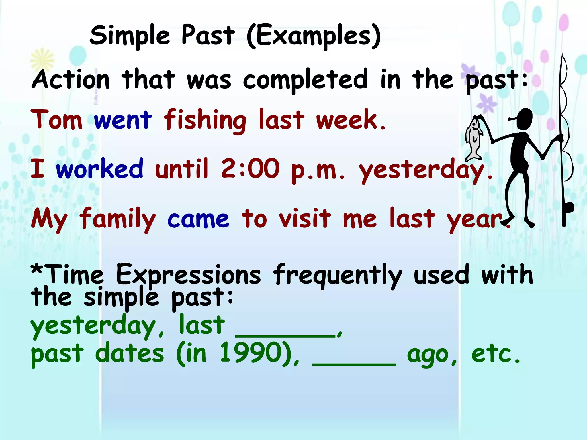 Simple Past vs Past Continuous | PPTX