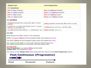 Simple past vs past continuous | PPTX