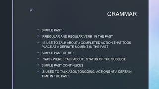 SIMPLE PAST VS PAS T CONTINUOUS WHEN AND WHILE.pptx