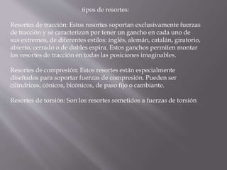 resortes | PPTX
