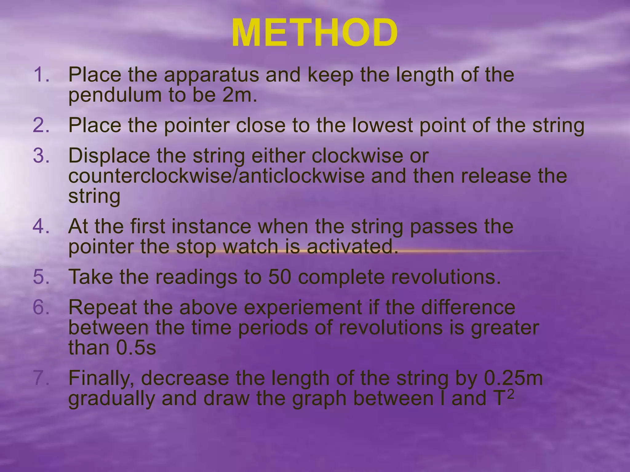 Simple pendulum | PPTX