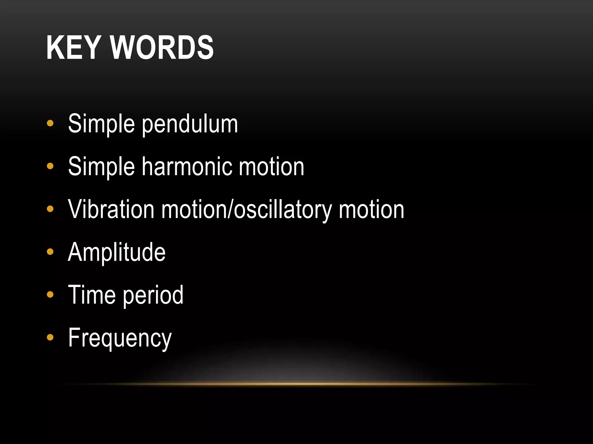 Simple pendulum | PPT