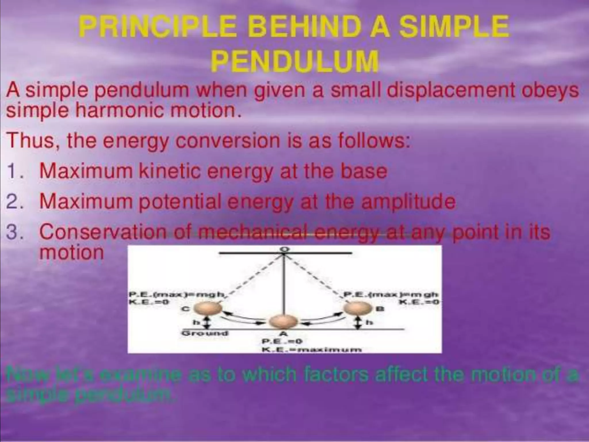 Simple pendulum | PPT