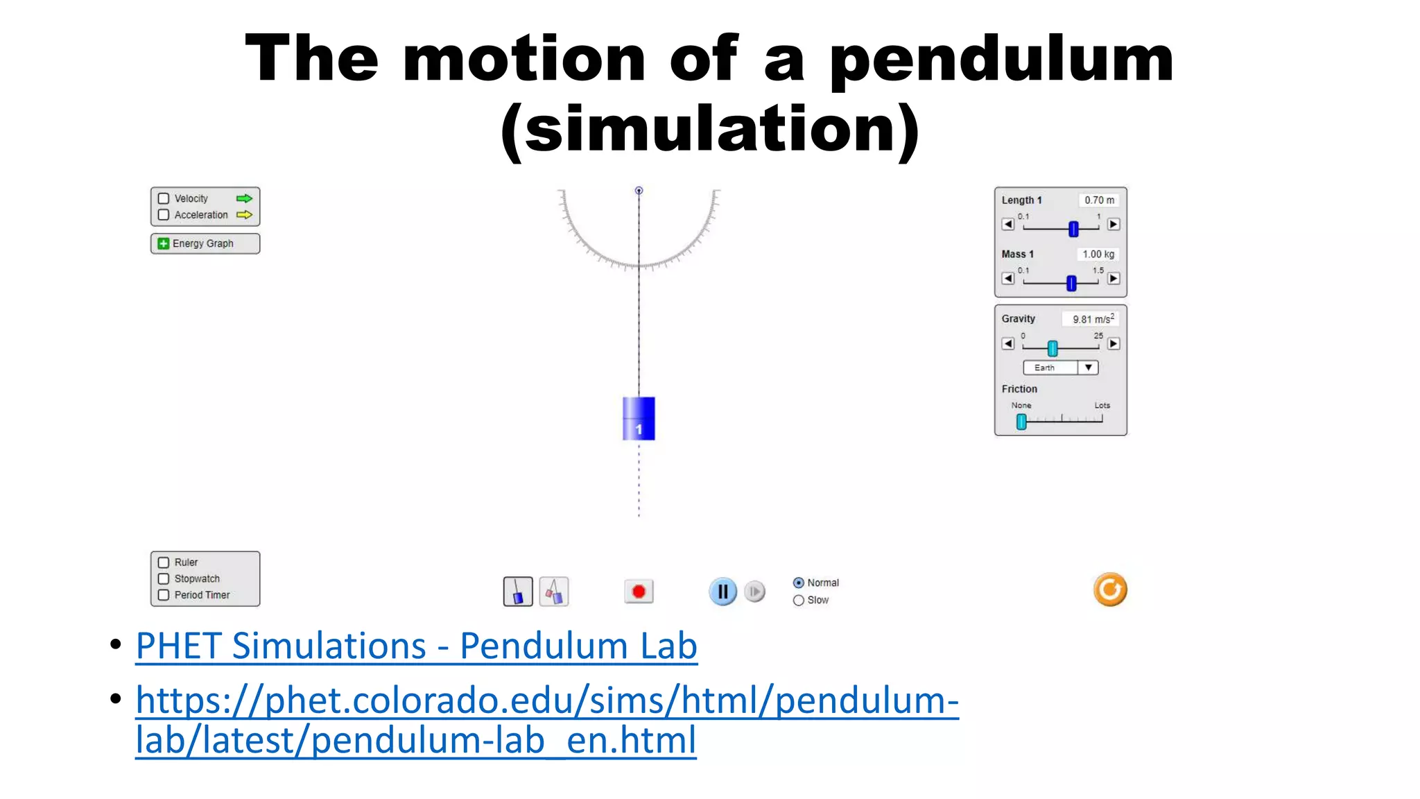 Simple pendulum (1) | PPTX | Physics | Science