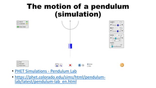 Simple pendulum (1) | PPTX