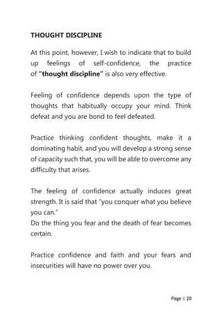 Simple Practical Ways to Overcome Inferiority Complex | PDF