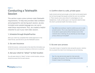 SimplePractice Telehealth eBook | PPT