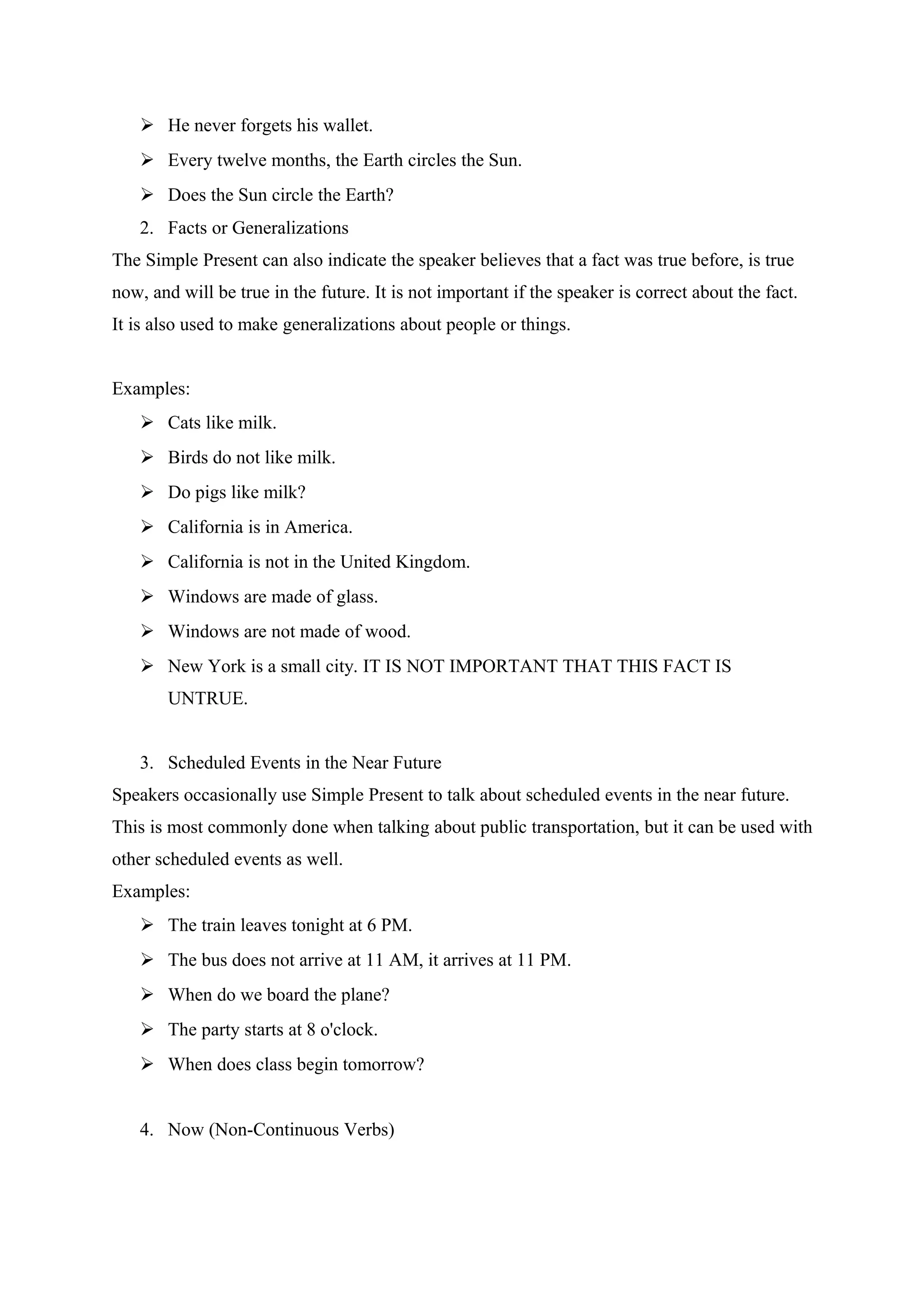 Simple presen1 | PDF