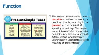 SIMPLE PRESENSE TENSE.pptx