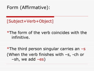 Simple Present | PPT