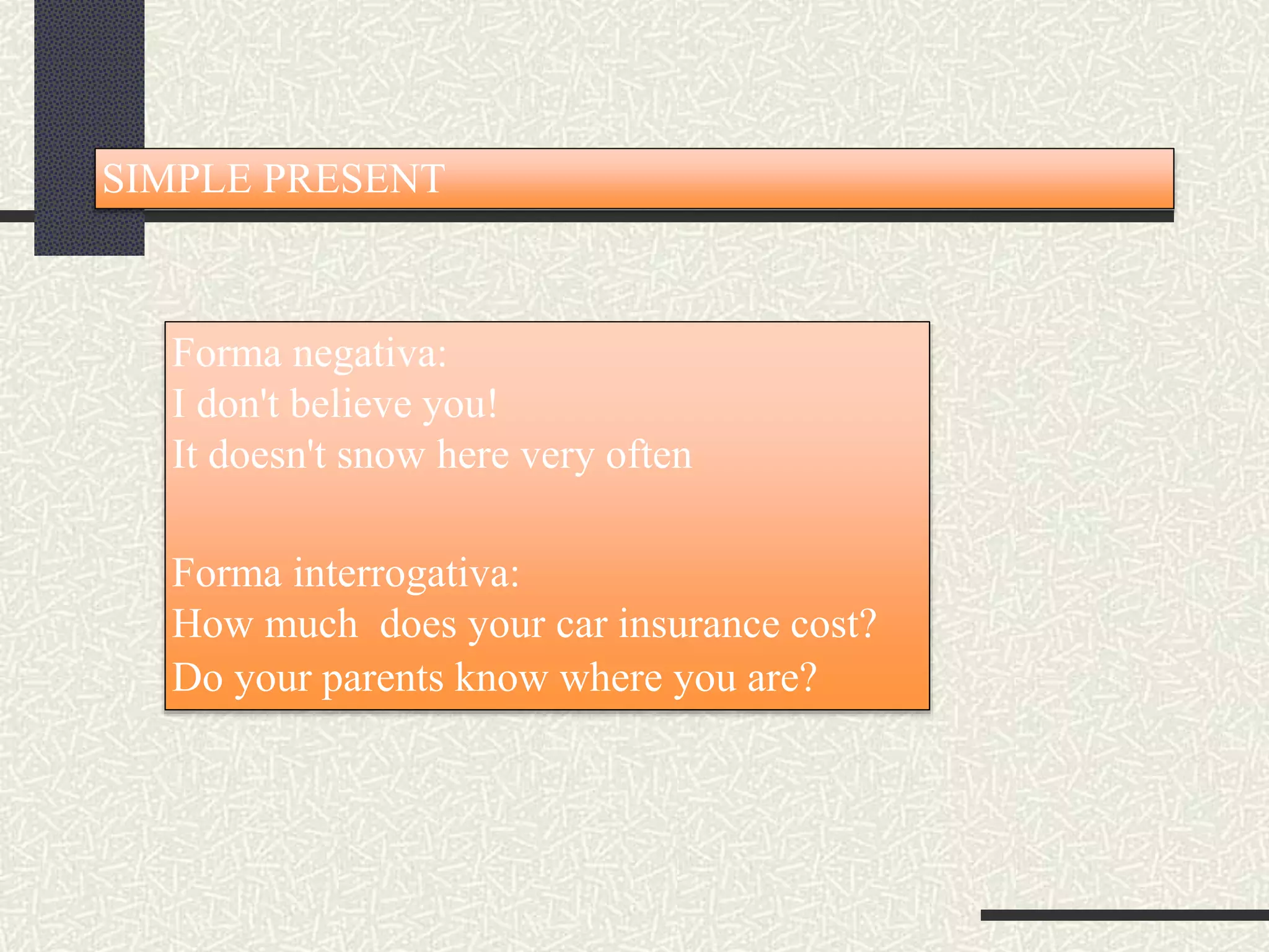Simple present | PPT