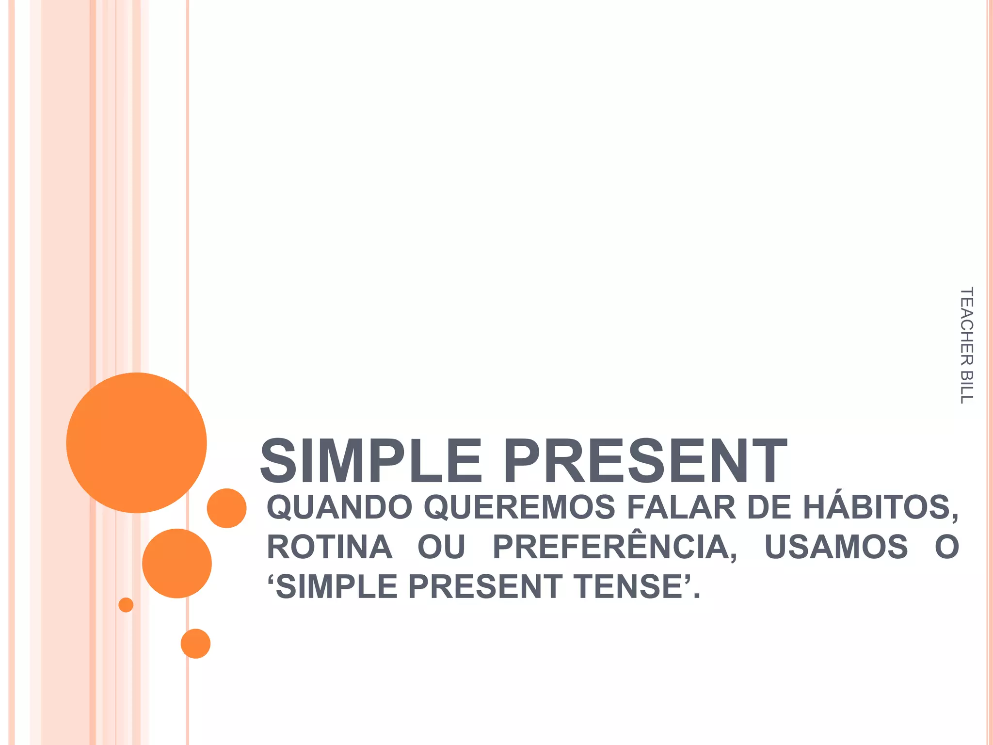 Simple present | PPT